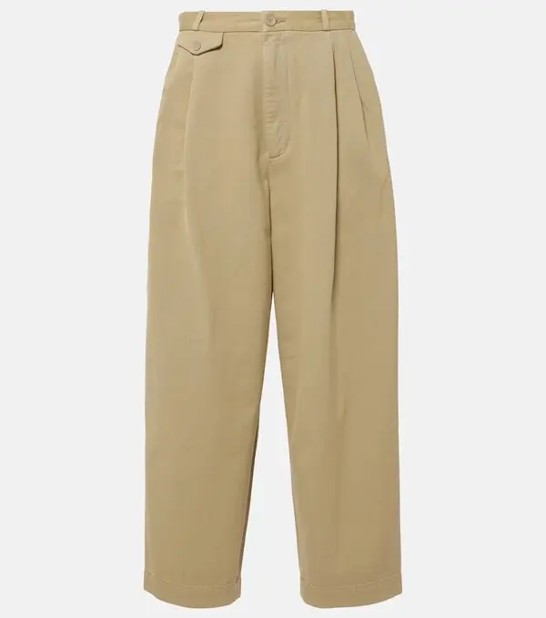 AGOLDE Becker Wide-leg Cotton Twill Chinos
