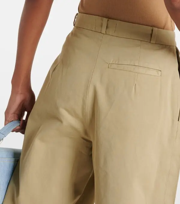 AGOLDE Becker Wide-leg Cotton Twill Chinos