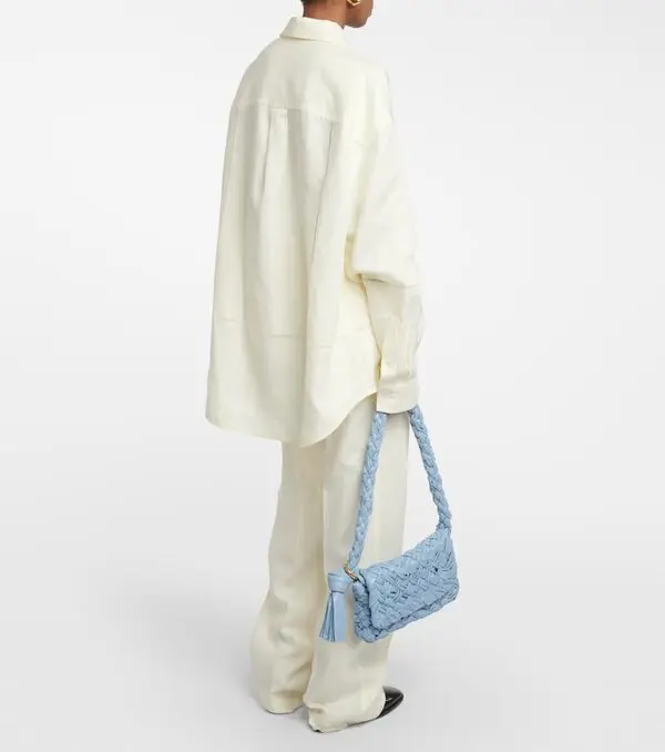 Bottega Veneta Oversized Linen Shirt