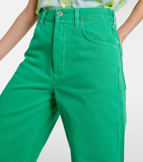 Citizens Of Humanity Beverly Slouch Bootcut Jeans - Green