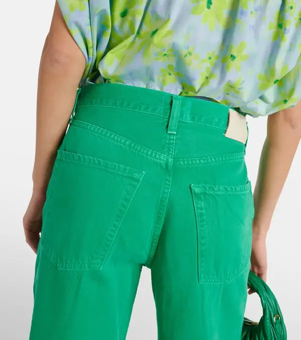 Citizens Of Humanity Beverly Slouch Bootcut Jeans - Green
