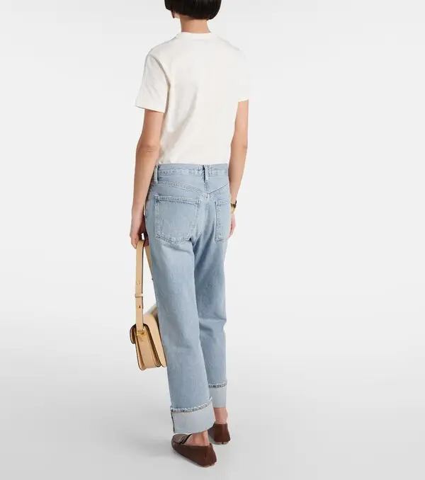 AGOLDE Fran Mid-rise Straight Jeans