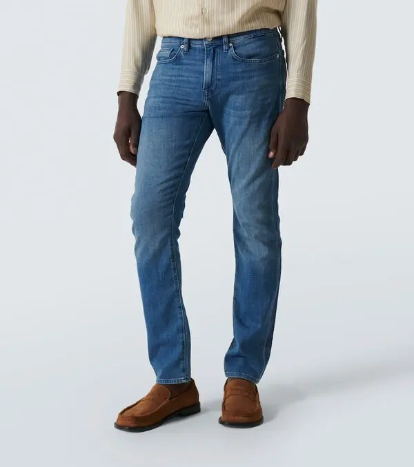 FRAME L'homme Mid-rise Slim Jeans