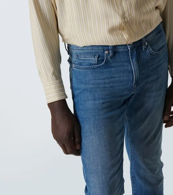 FRAME L'homme Mid-rise Slim Jeans