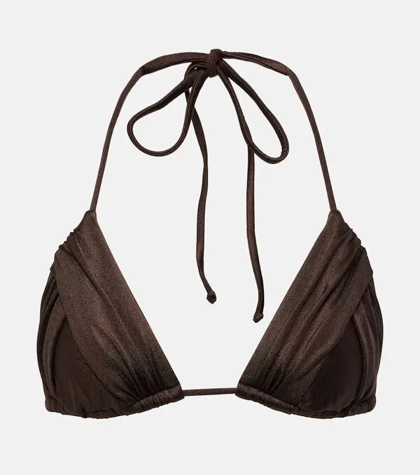 BANANHOT Jasmin Bikini Top - Brown