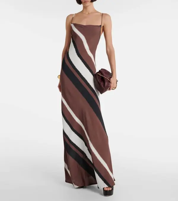 Faithfull The Brand Sisudo Striped Maxi Dress