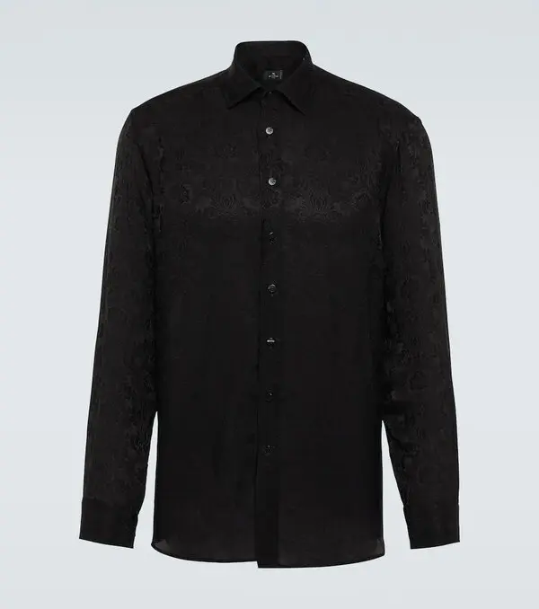 Etro Floral Paisley Shirt - Black