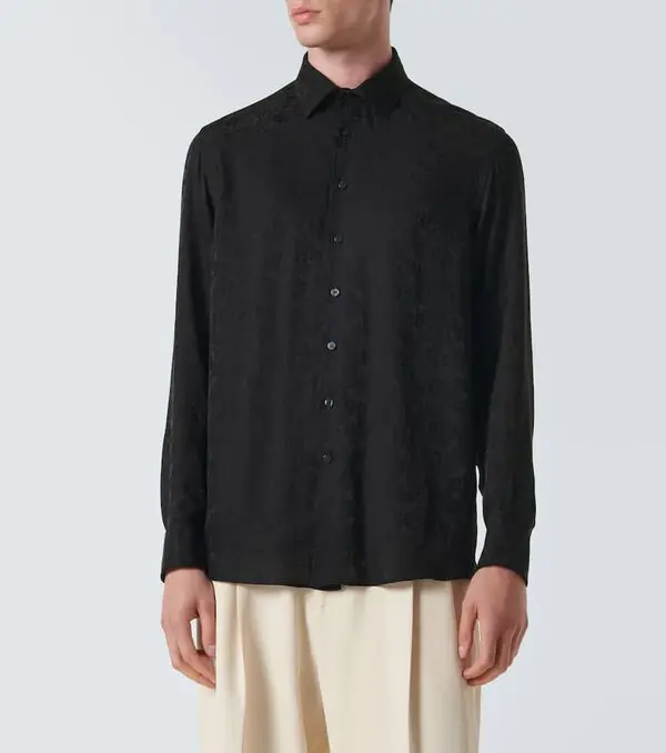 Etro Floral Paisley Shirt - Black