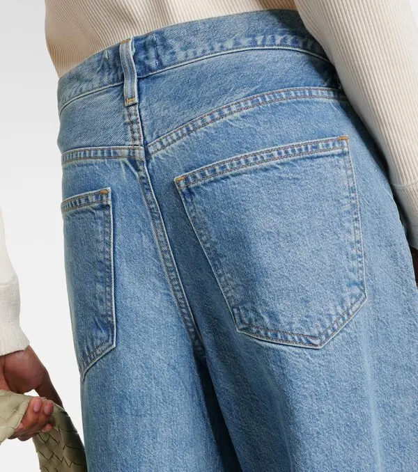 AGOLDE Ellis Mid-rise Wide-leg Jeans