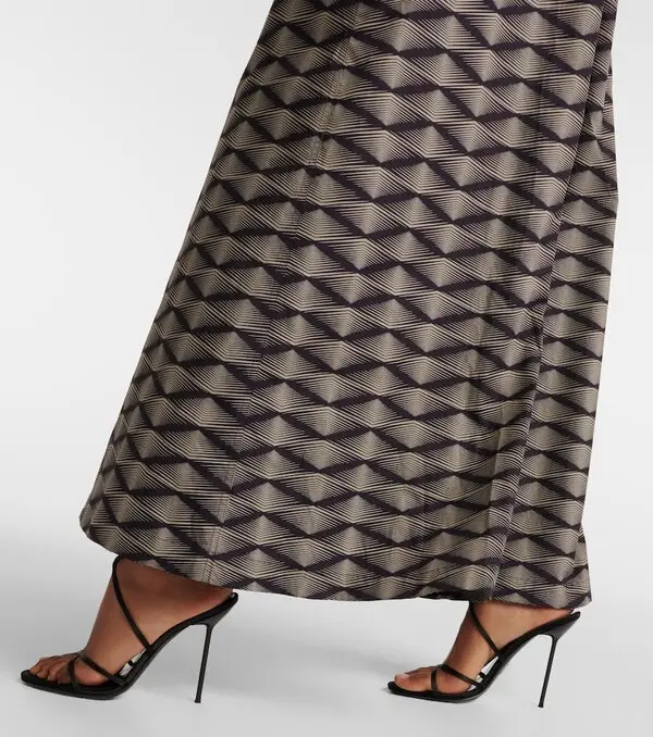 Dries Van Noten Printed Maxi Dress