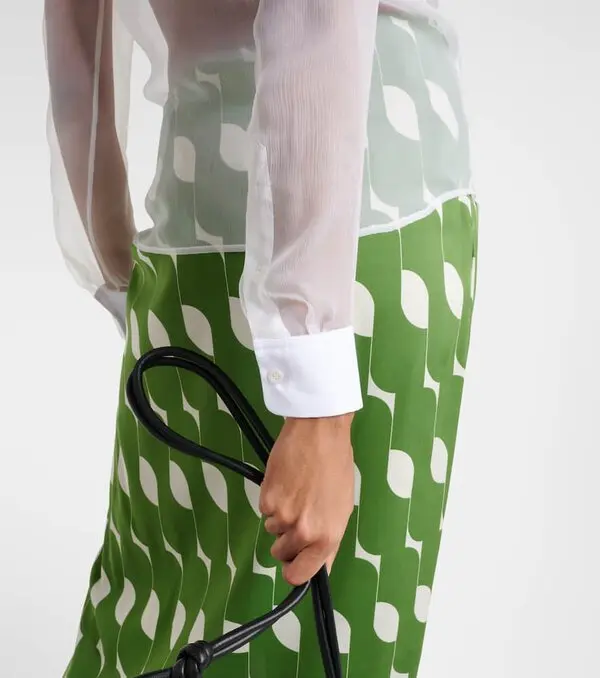 Dries Van Noten Silk And Cotton Shirt