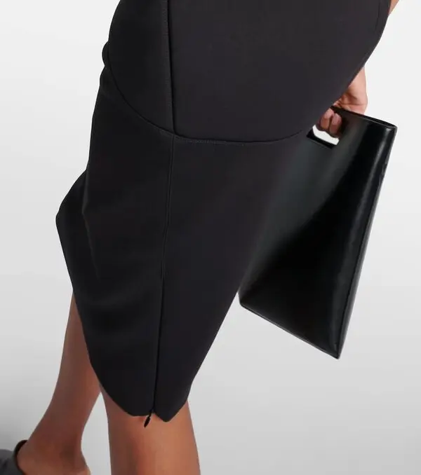 Alaïa Ruched Pencil Skirt
