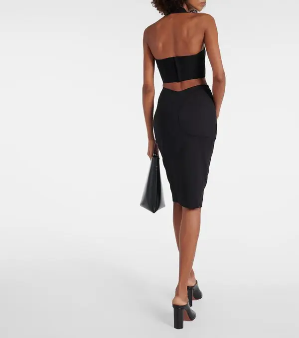 Alaïa Halterneck Bra Top