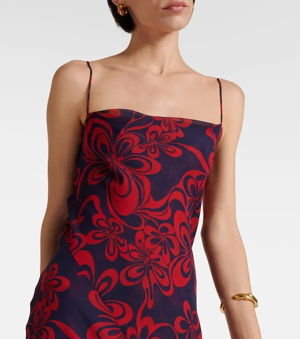 Dries Van Noten Printed Maxi Dress