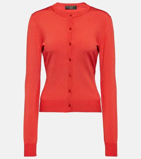 Dolce & Gabbana Capri Cardigan - Red