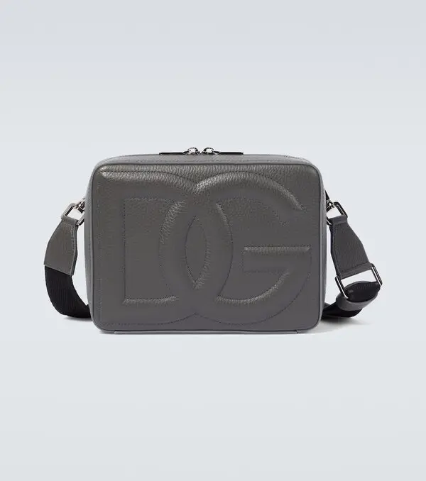 Dolce & Gabbana Leather Camera Bag - Grey