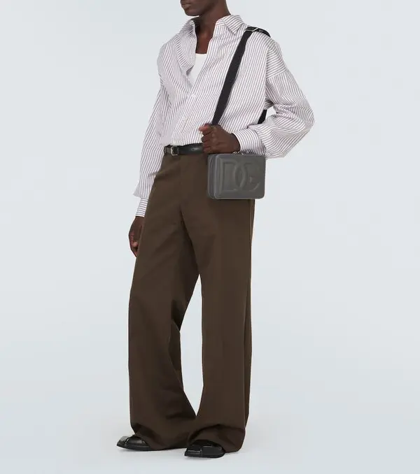 Dolce & Gabbana Leather Camera Bag - Grey