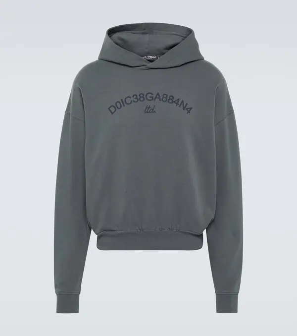 Dolce & Gabbana Cotton Jersey Hoodie