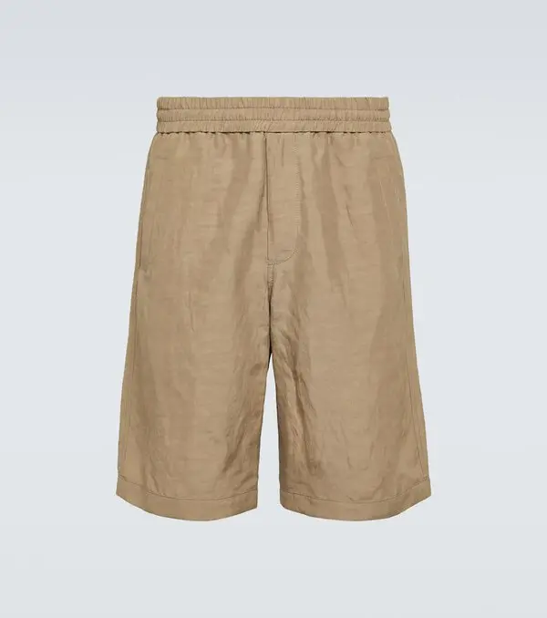 Giorgio Armani Canvas Bermuda Shorts