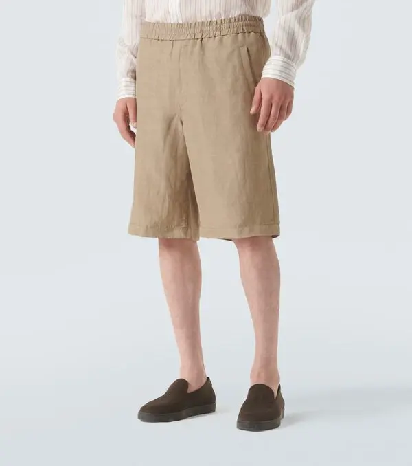 Giorgio Armani Canvas Bermuda Shorts
