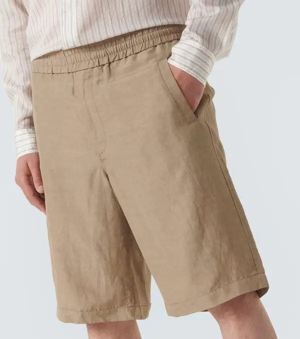Giorgio Armani Canvas Bermuda Shorts