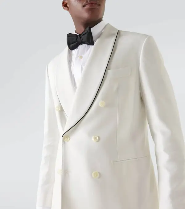 Brunello Cucinelli Cotton Tuxedo Jacket