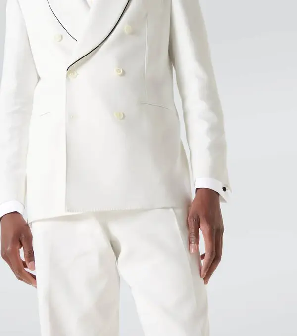 Brunello Cucinelli Cotton Tuxedo Jacket
