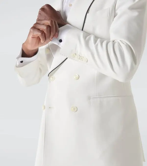 Brunello Cucinelli Cotton Tuxedo Jacket