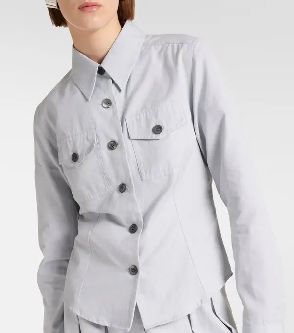 Dries Van Noten Cotton Printed Blouse