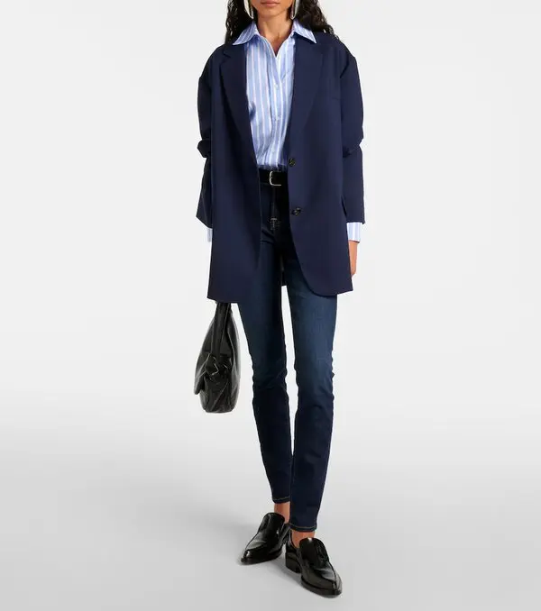 7 For All Mankind The Skinny Mid-rise Jeans