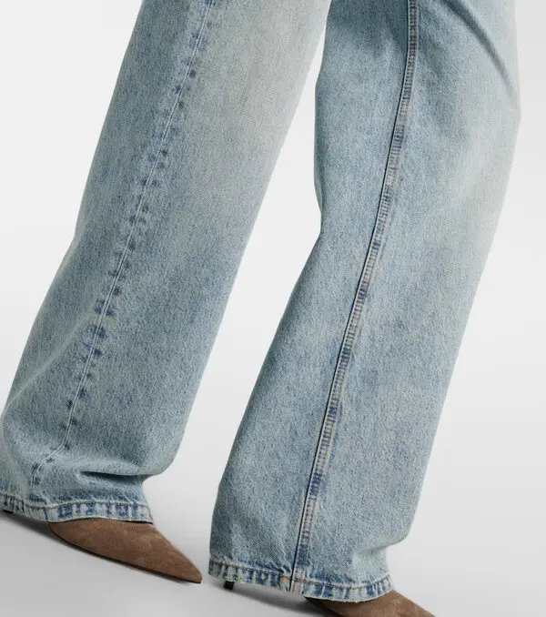 Brunello Cucinelli High-rise Straight Jeans - Blue