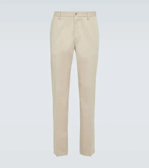 Dolce & Gabbana Cotton-blend Chinos