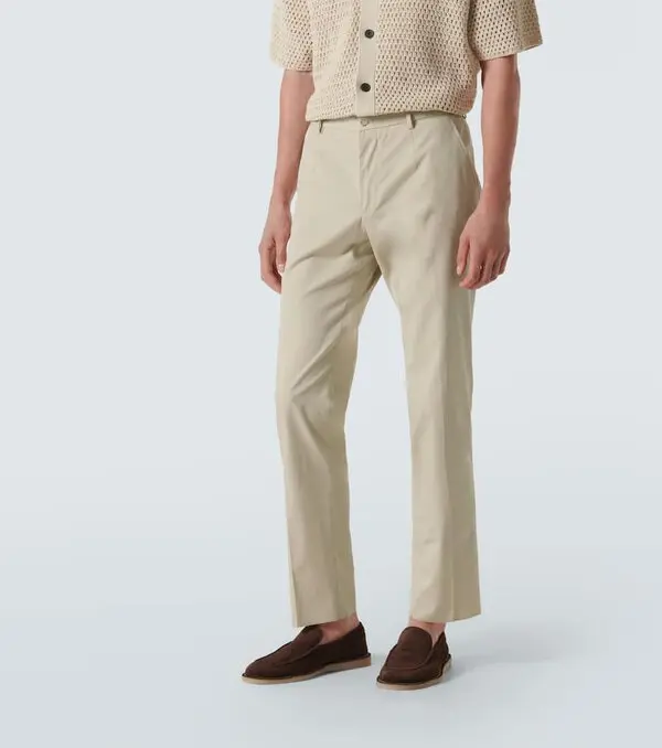 Dolce & Gabbana Cotton-blend Chinos