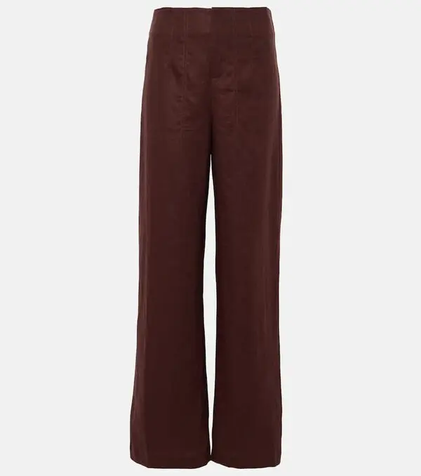 Faithfull The Brand Isotta High-rise Straight Pants