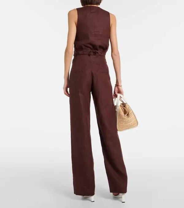 Faithfull The Brand Isotta High-rise Straight Pants