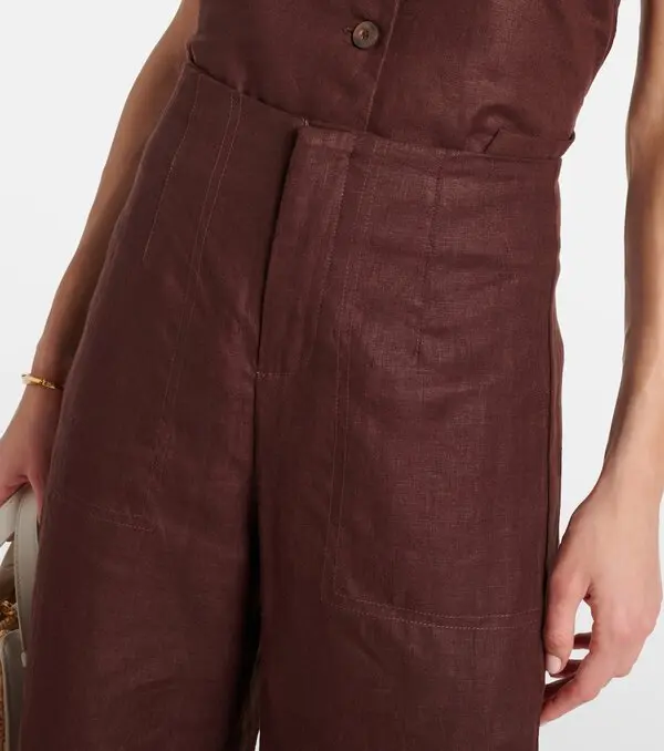 Faithfull The Brand Isotta High-rise Straight Pants