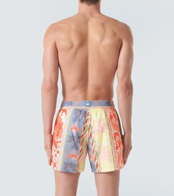 Etro Printed Swim Trunks