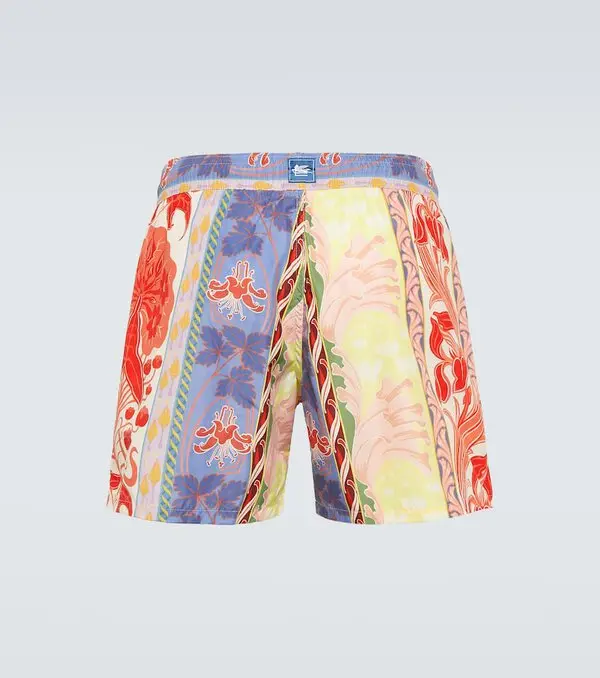 Etro Printed Swim Trunks