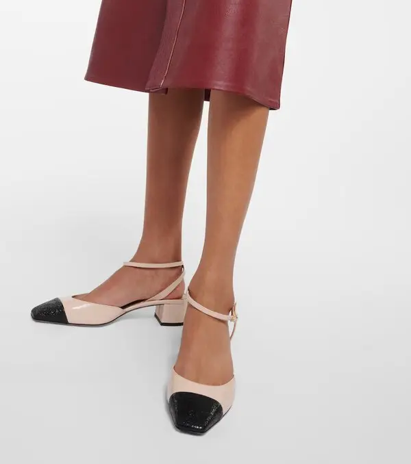 AQUAZZURA French Flirt 35 Leather Pumps - Beige