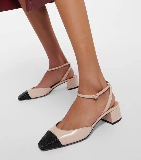 AQUAZZURA French Flirt 35 Leather Pumps - Beige