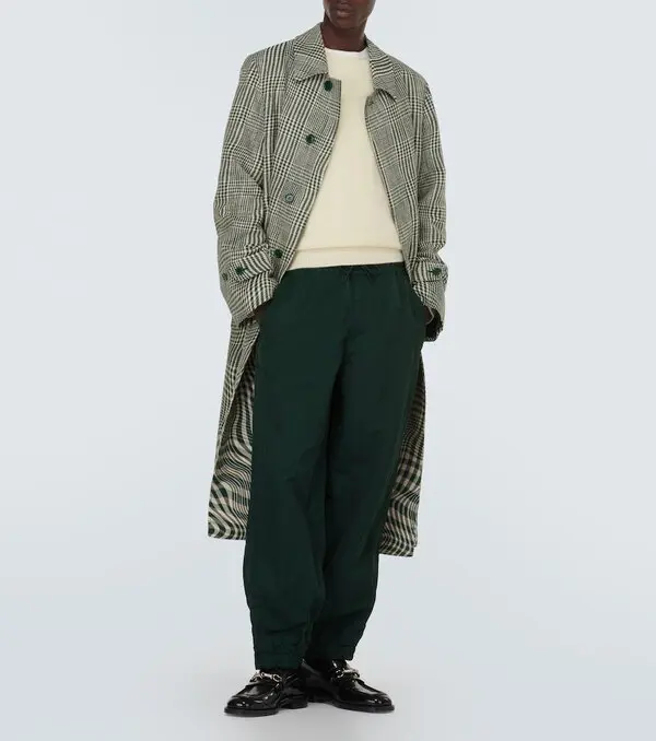 Burberry Technical Wide-leg Pants