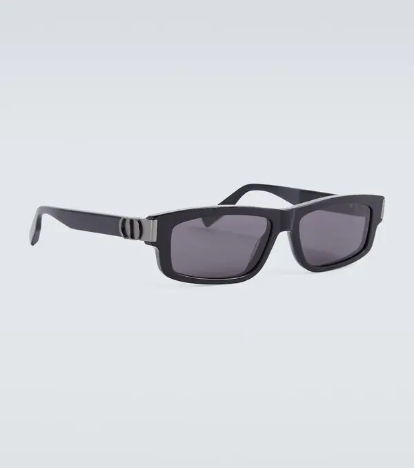 Dior Cd Icon S2i Rectangular Sunglasses - Black