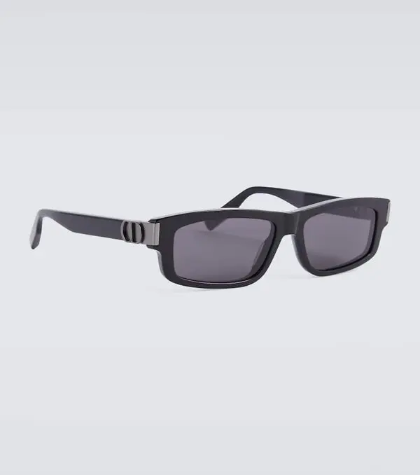 Dior Cd Icon S2i Rectangular Sunglasses - Black