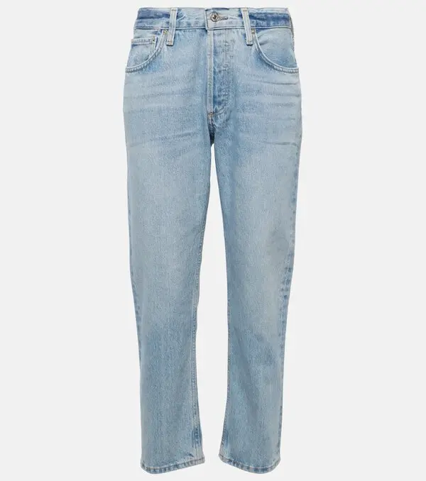 Citizens Of Humanity Isla Low-rise Straight Jeans - Blue