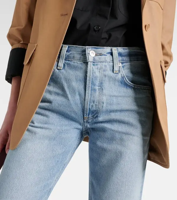 Citizens Of Humanity Isla Low-rise Straight Jeans