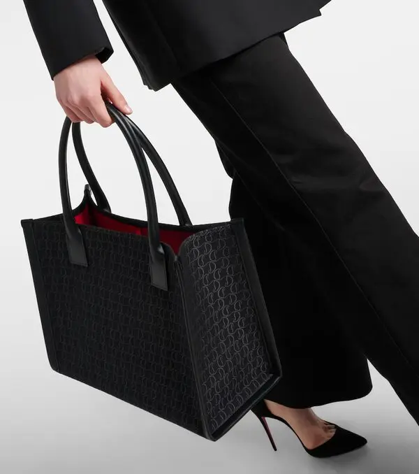 CHRISTIAN LOUBOUTIN By My Side Large Tote Bag - Beige