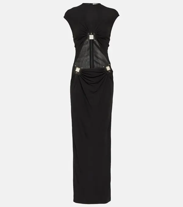 Christopher Esber Embellished Cutout Maxi Dress
