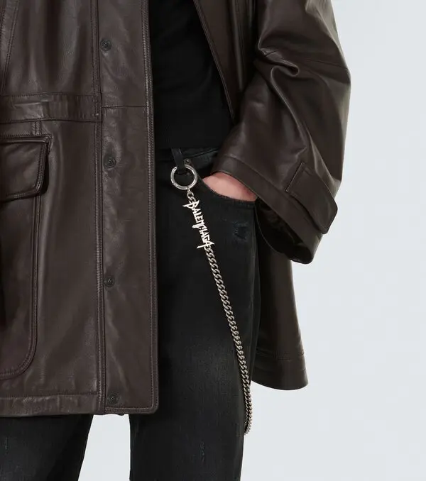 Balenciaga Typo Logo Chain