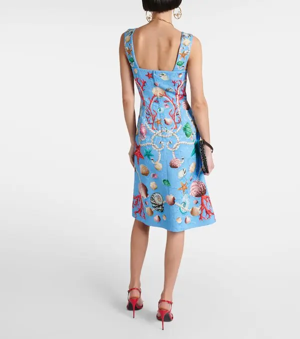 Dolce & Gabbana Capri Printed Minidress