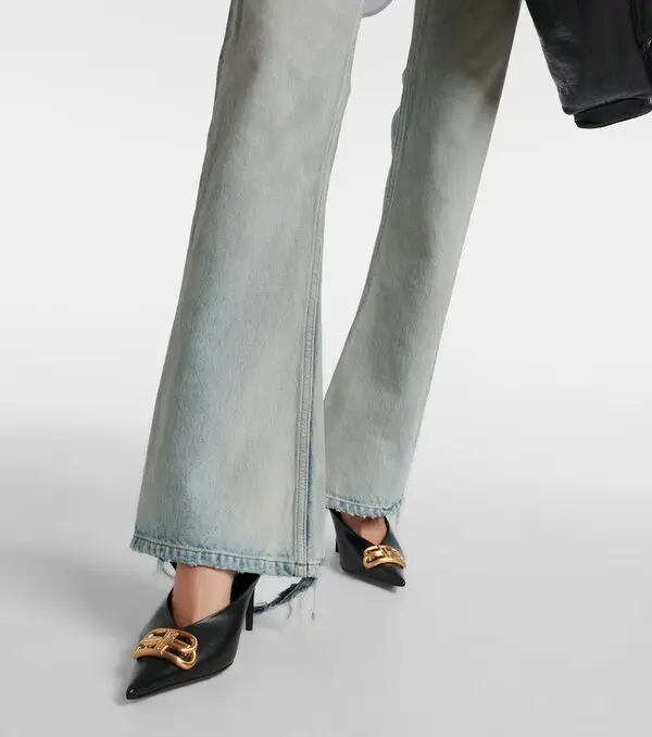 Balenciaga Square Knife Bb 80 Pumps In Black - 31% Off | Editorialist